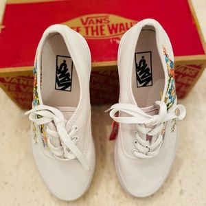 Vans | Shoes | Custom Made Hand Embroidered Van Sneakers Brand New ...